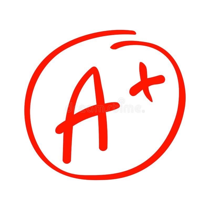 A Grade Sign Icon. Vector Illustration Eps 10 Stock Illustration ...