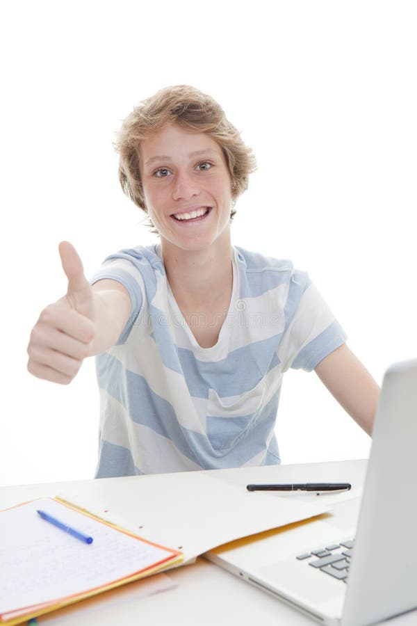 Grade a student studying stock image. Image of person - 31374319
