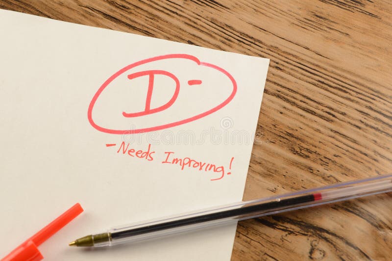 Graded Paper stock photo. Image of rating, rate, excellency - 12892434