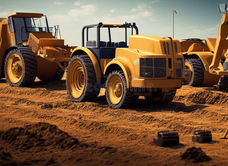 Grader, Bulldozer, and Scraper Operators Fictional Work Enviroment ...