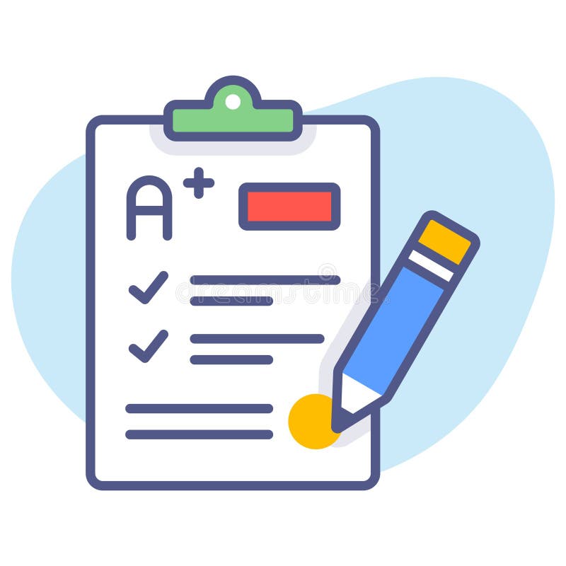 Grades, Exam, Education Modern Concepts Flat Design, Premium Quality ...