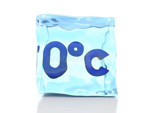 Gradi zero centigradi illustrazione di stock. Illustrazione di ...