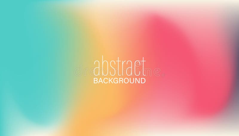 Gradient Abstract Background. Blur Effect, Defocused. Smooth Color ...