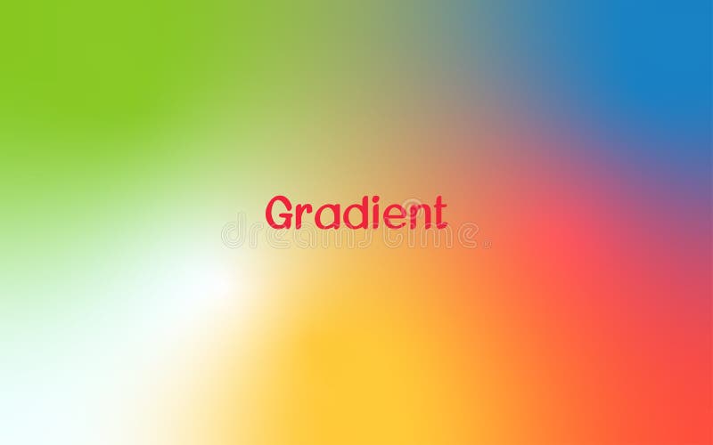 Gradient Abstract Background. Blurred Bright Colors Background. Stock ...