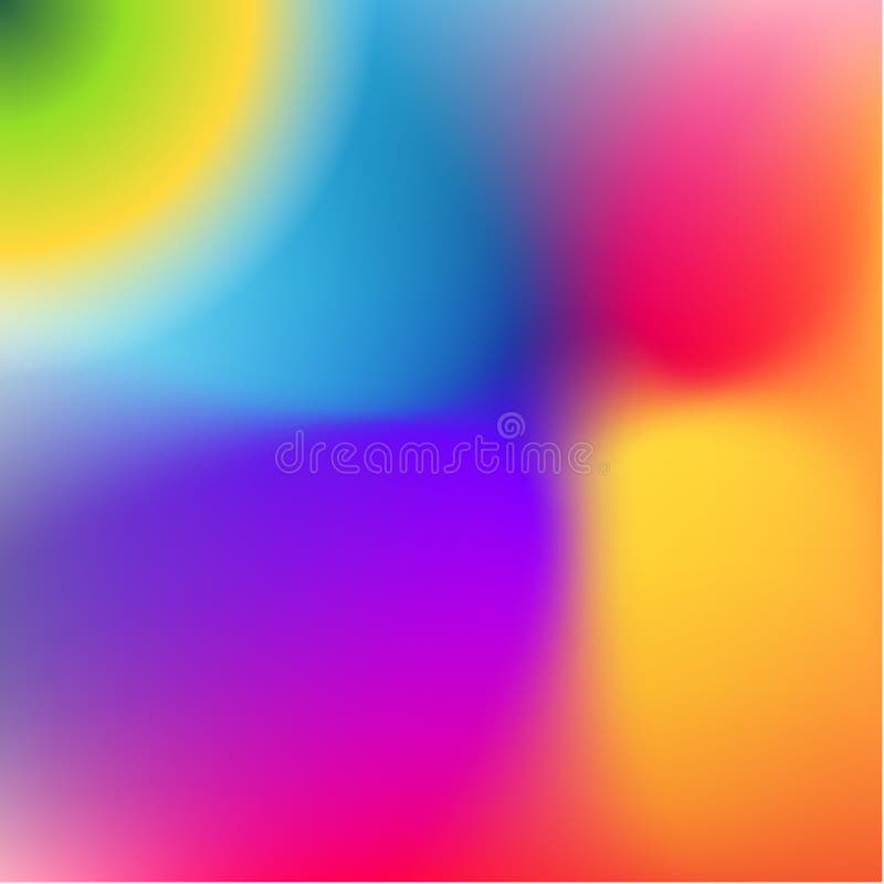 Gradient Abstract Background for Mobile Application Stock Illustration ...