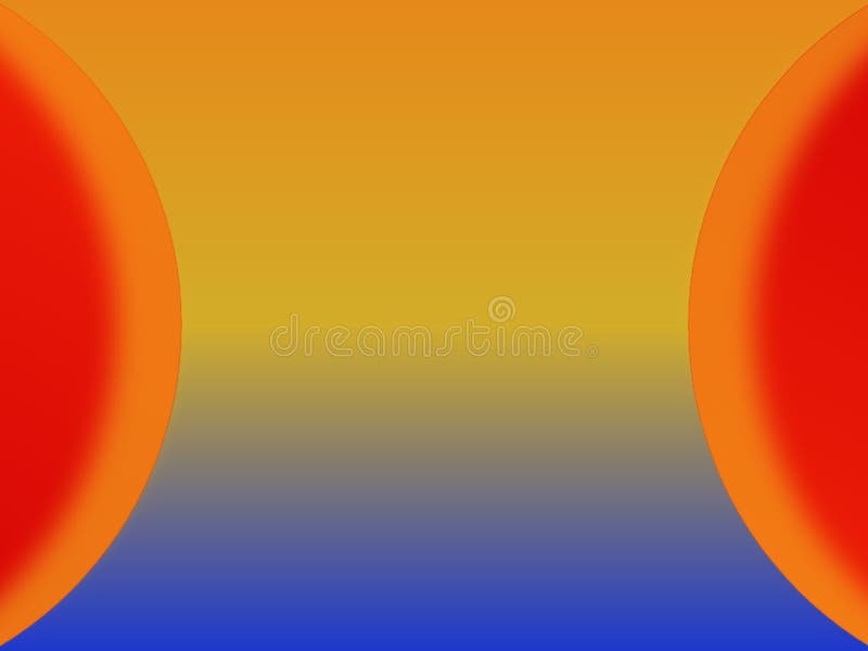Gradient Abstract Background of Illustration Half Circle Side Stock ...