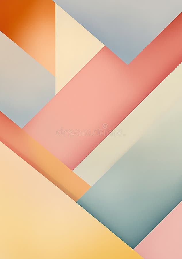 AI Generated. Gradient Abstract Background in Soft Hues with a Visual ...