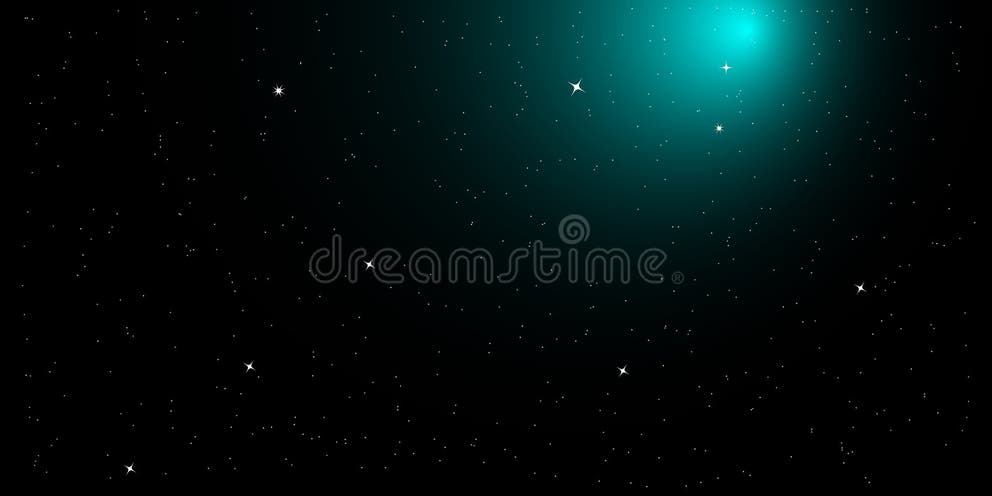 Gradient Abstract Constellation Dark Space Speckled Night Sky Filled ...