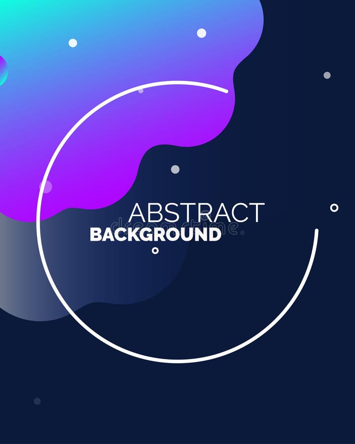 Gradient Abstract Shapes Cover Collection Stock Vector - Illustration of molecular, business ...