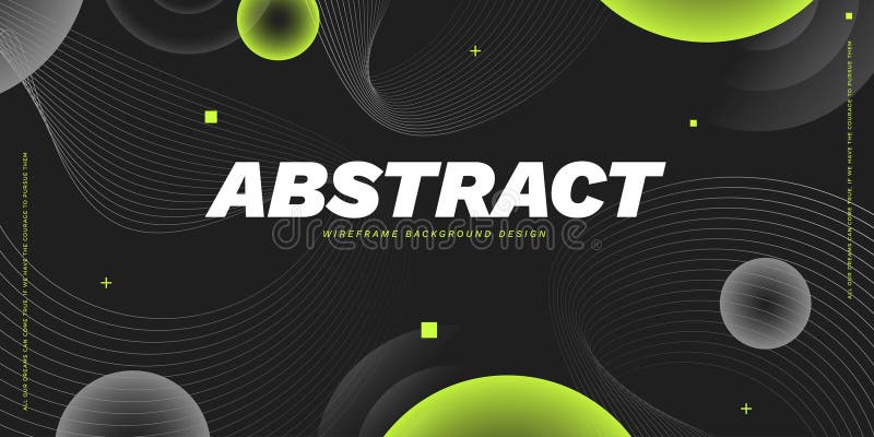 Gradient Abstract Wireframe Background Vector Design Stock Vector ...