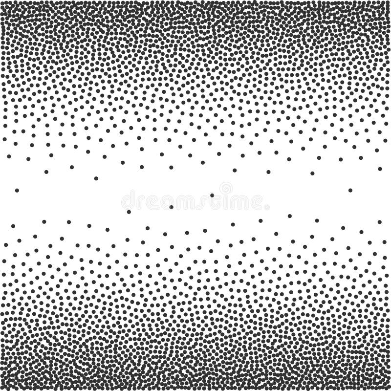Gradient Background with Black Dots. Dotwork Engraving Pattern ...