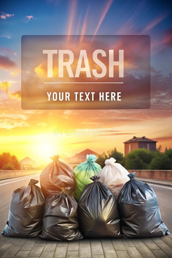 Beautiful Gradient Background Banner or Blank for Text - Trash or ...