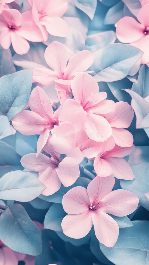 Gradient Background Blending Light Azalea Pink and Powder Blue with a ...