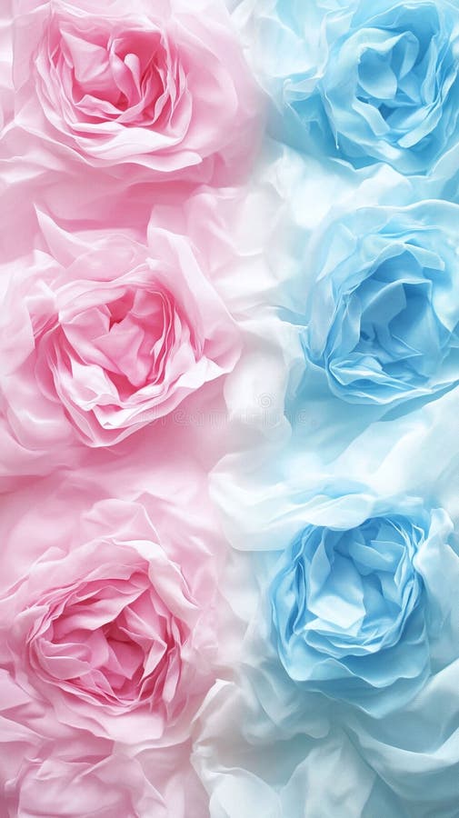 Gradient Background Blending Light Azalea Pink and Powder Blue with a ...