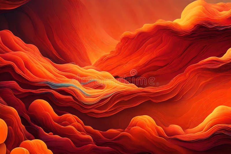 Gradient Background that Blends Vibrant, Warm Colours Stock ...