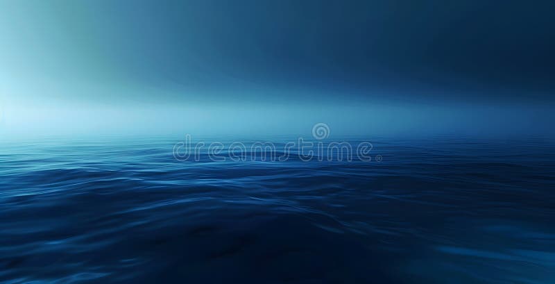 Minimalist Ocean Gradient Background Stock Illustration - Illustration ...
