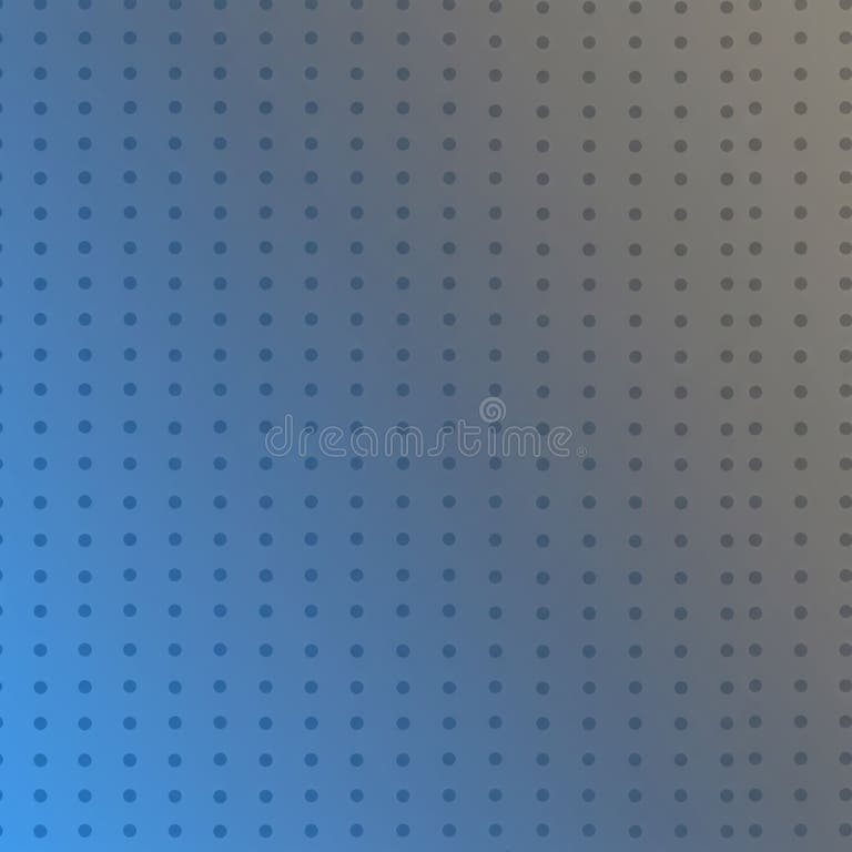 Gradient Background of Blue To Gray with Evenly Spaced Rows of Small ...