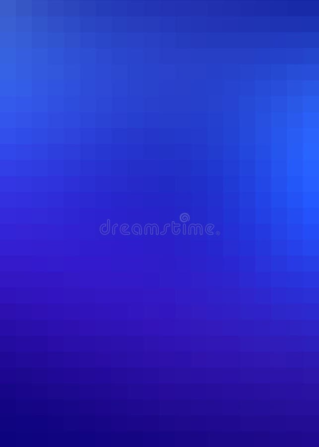 Gradient Background - Blue Violet Shades. Pixel Mosaic Tile. Copy Space ...