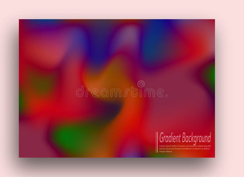 Gradient Background, Color Blur. Template for Interior, Prints ...
