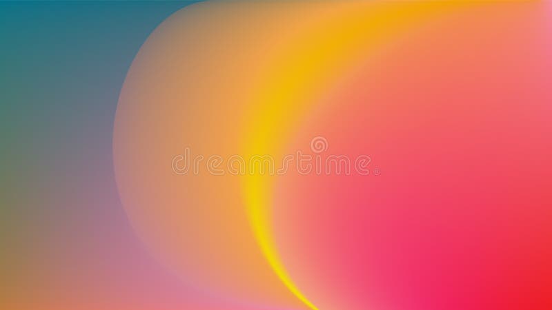 Gradient Background with Colorful Fill Stock Vector - Illustration of ...