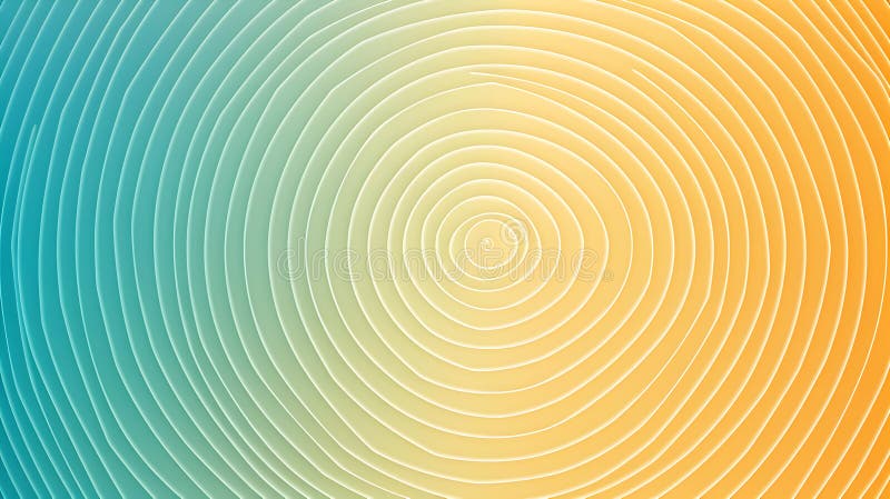 A Gradient Background with Concentric Lines Creating a Calming Visual ...