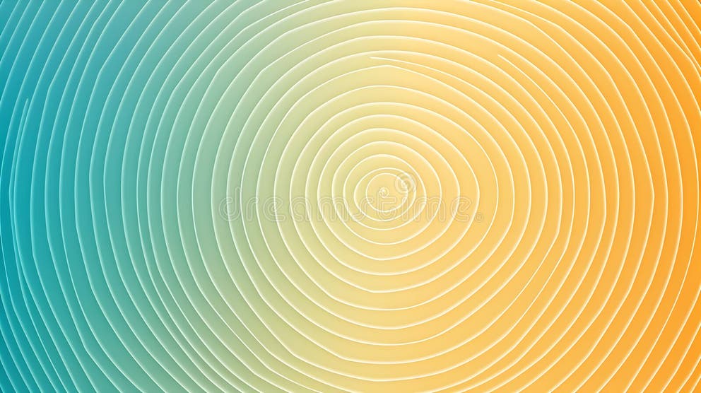 A Gradient Background with Concentric Lines Creating a Calming Visual ...