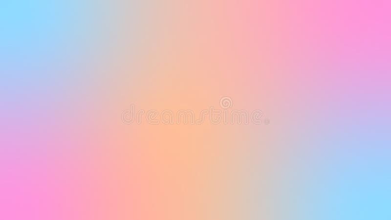Gradient Background Consists of Three Colors: Pink, Blue, and Peach ...