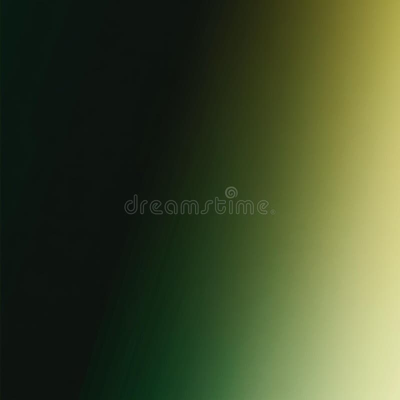 Gradient Background in Dark Green To Yellow Transition Stock ...