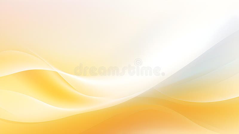 Gradient Background Fading from Light Yellow To White. Professional ...