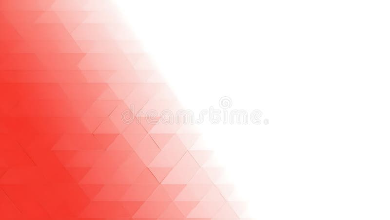 Abstract Gradient Background with Red and White Geometric Triangle ...