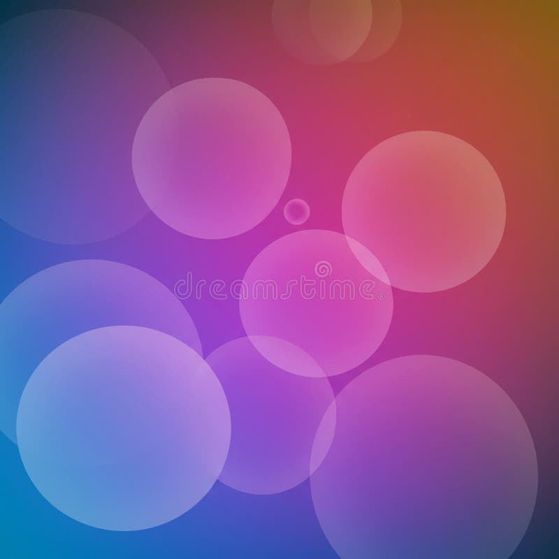 Gradient Background Featuring Translucent Circles of Varying Sizes. the ...