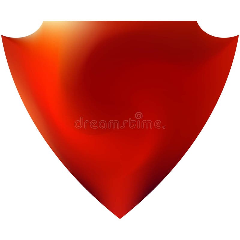 Gradient Background in the Form of a Shield Stock Illustration ...