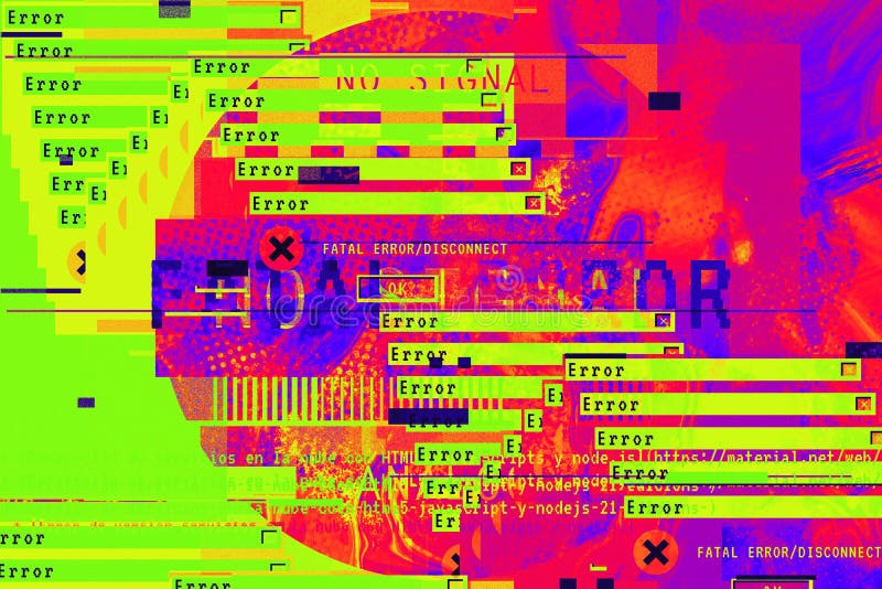 Gradient Background with Glitch Effect, Universal Pattern Stock ...