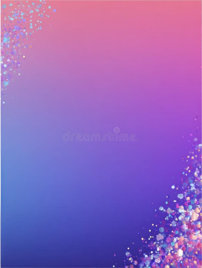 Gradient Background with Glitch-Style Stickers Creating a Vibrant ...