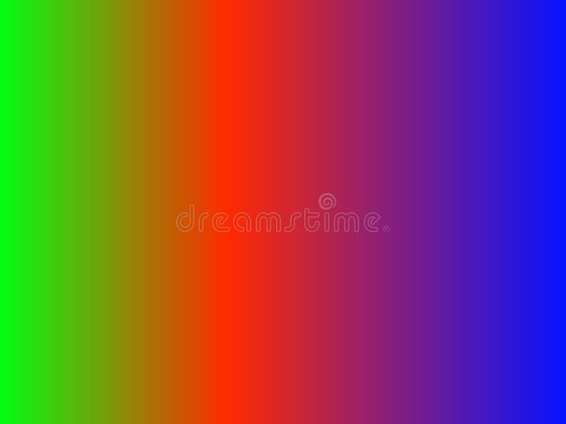 Gradient Background with Green, Red and Blue Colors Stock Illustration ...