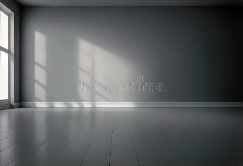 Gradient Background Interior Soft Wall Space Blank Illustration Floor ...