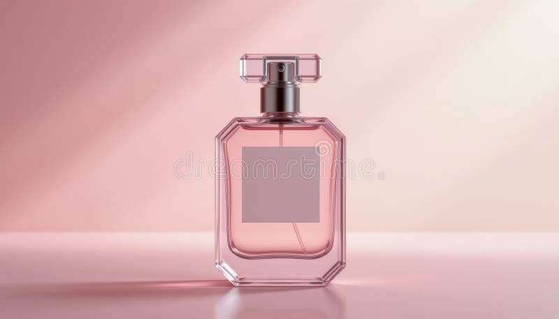 Gradient Background for Minimalist Perfume Visual Stock Illustration ...