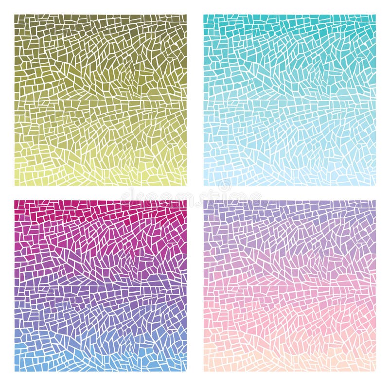 Gradient Background from Mosaic Stock Vector - Illustration of gradient ...