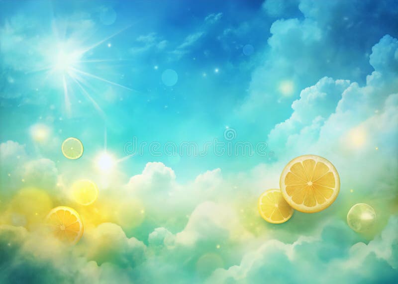 Gradient Background with Pastel Lemon Yellow Blend Stock Illustration ...