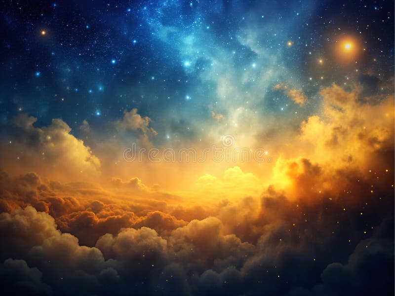 Gradient Background with Rich Midnight Blue Fading Stock Illustration ...