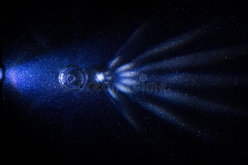 Gradient Background with Scattered Successive Rays of Light in Light ...