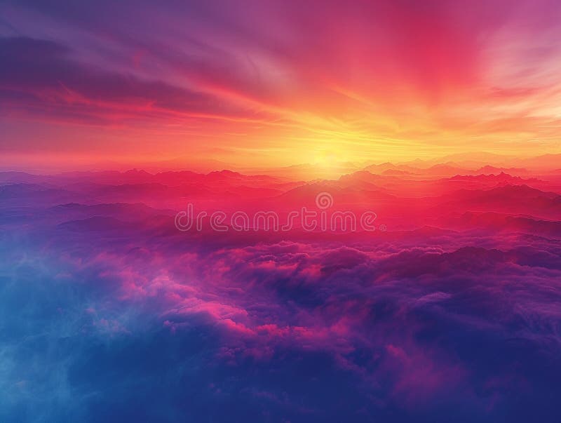 Gradient Background with Smooth Color Transition Stock Image - Image of ...