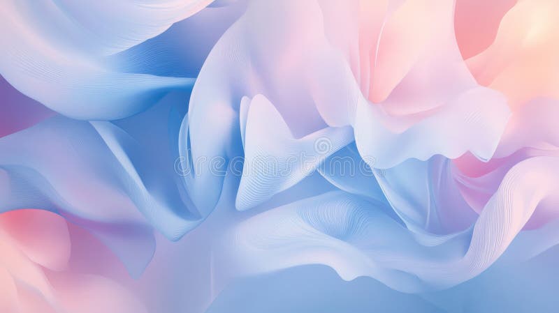 A Gradient Background of Soft Pastel Blues and Pinks with Dynamic ...