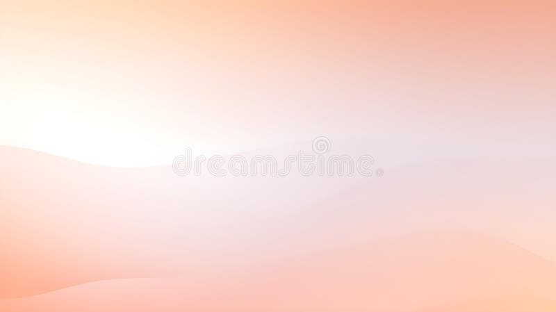 Gradient Background with Soft Shapes Fading from Peach Fuzz To White ...