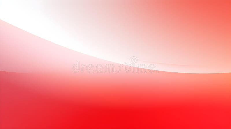 Gradient Background with Soft Shapes Fading from Red To White. Elegant ...