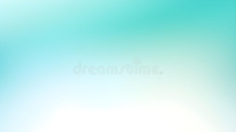 Gradient Background with Soft Texture Fading from Turquoise To White ...