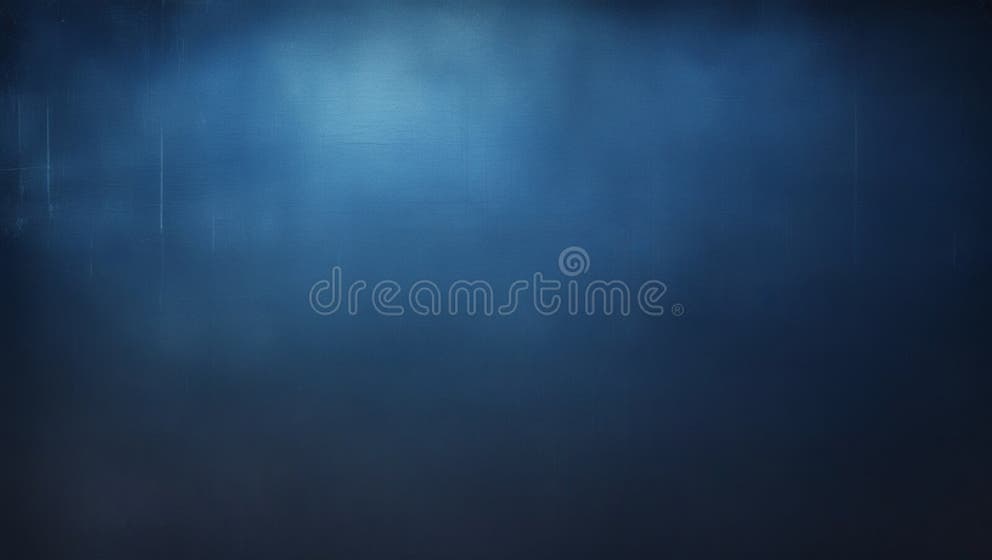 Deep Blue Grainy Gradient Midnight To Navy Background with Soft Noise ...
