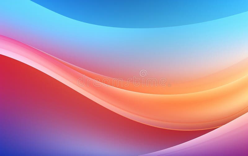 Gradient Background with Two Hues Stock Illustration - Illustration of ...
