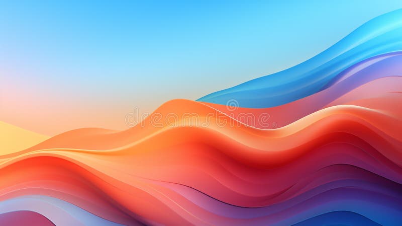Gradient Background in Vivid Colors in Versatile 8K Resolution Stock ...