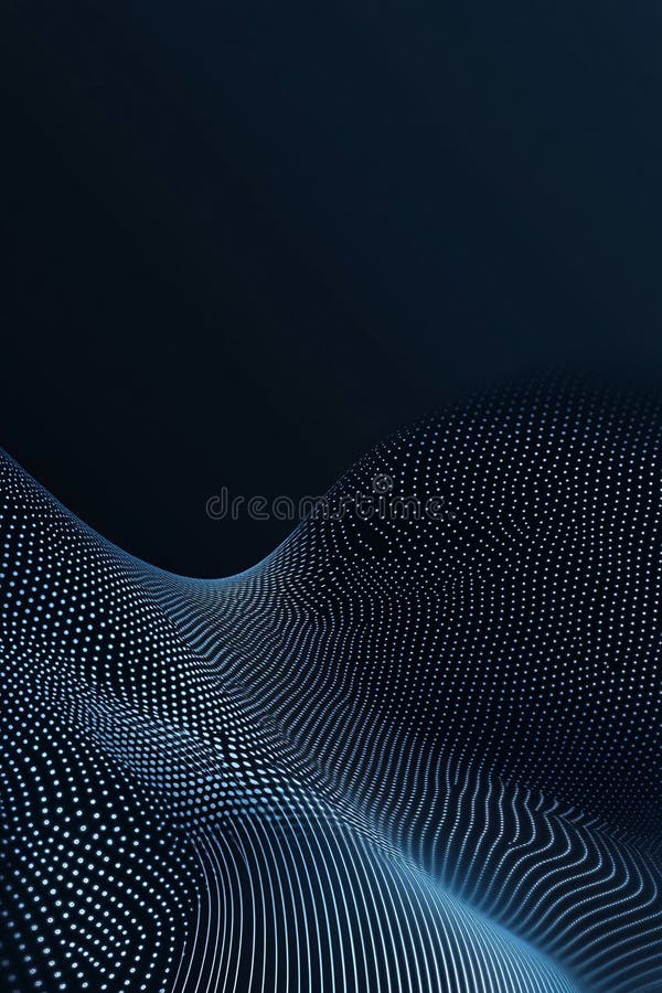 Gradient Banner with Midnight Blue Fading into Jet Black Overlaid with ...